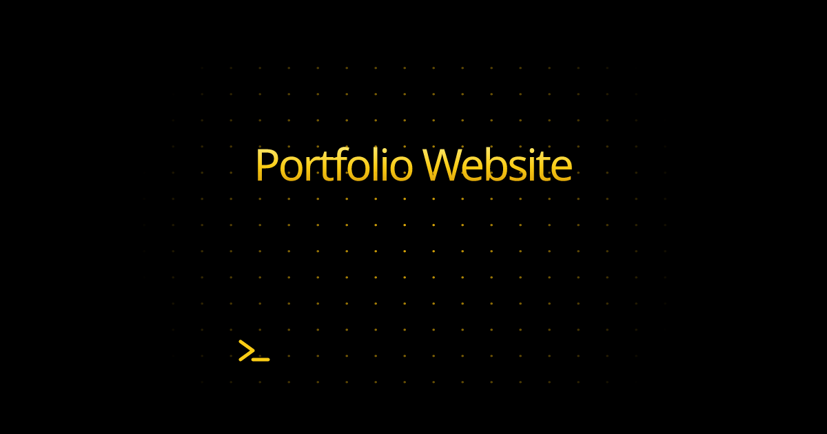 Portfolio Website